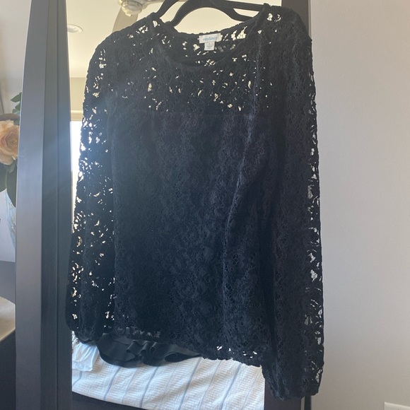 Sundance | Tops | Sundance Velvet Lace Top Size S | Poshmark